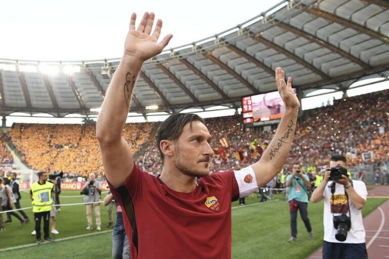 Rome flooded with tears after Francesco Totti plays his final match ...